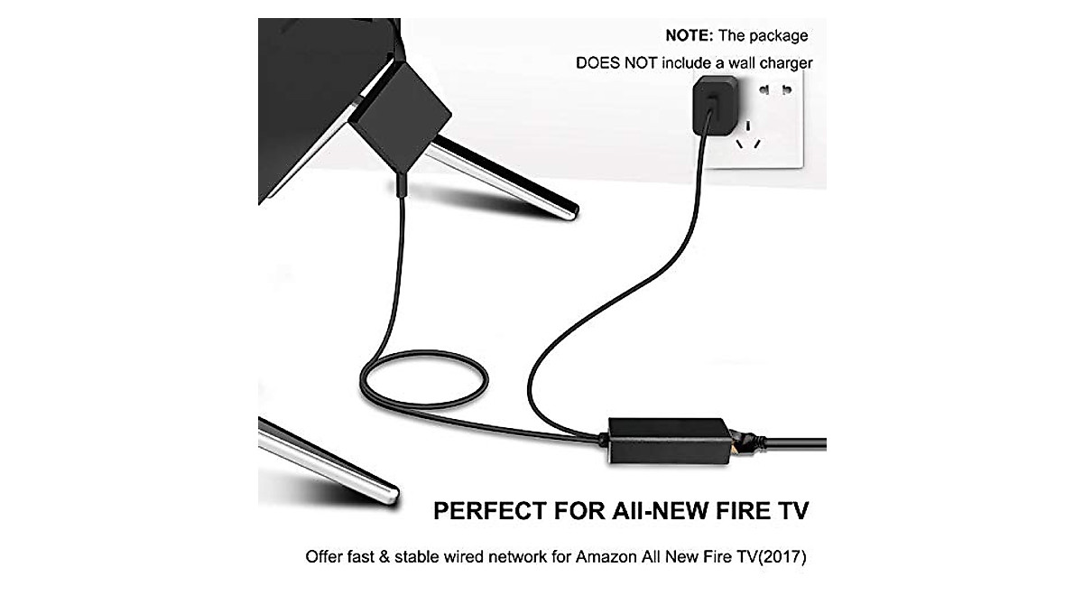 Weixinke Ethernet Adapter for Fire TV & Chromecast Ultra - Stable Wired ...