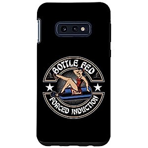 Galaxy S10e Funny Drag Racing Import Cars Power Adder NOS Bottle Fed Case