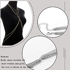 Bounzhi Harness Body Chain Bra Sexy Body Jewelry Necklace Bikini Chains for Women…