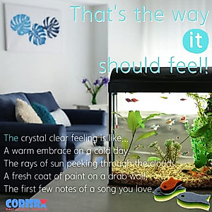 3 Packs Aquarium Fish Shape Glass Cleaner Sponge, 4 Kinds of Density Cleaning Sponge for Glass Walls, Fish Tank Scraper Pad for Glasses Aquariums - Hand Held Cleaner Scrubber Pad, Limpiador acuarios