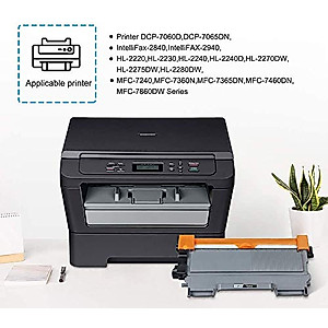 Ink E-Sale Compatible High Yield Brother TN420 TN450 Toner Cartridge Black for Brother HL-2240 HL-2240D HL-2270DW HL-2280DW MFC-7360N MFC-7860DW HL-2220 MFC-7240 IntelliFax 2840 2940 Printer (4-Pack)