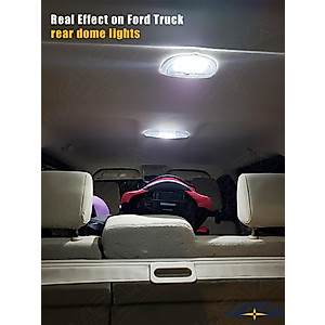 LIGHSTA 9PCS Super Bright White LED Interior Light Kit Package for Ford F150 2009 2010 2011 2012 2013 2014 + Cargo Lights + License Plate Lights and Install Tool