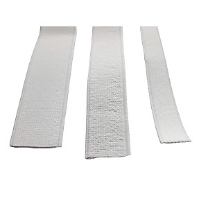 Mixed Size 3 Yards 1/2" 3/4" 1" White Flat Elastic Band Sewing Clothing Accessories Nylon Webbing Garment Trousers Costumes Craft DIY