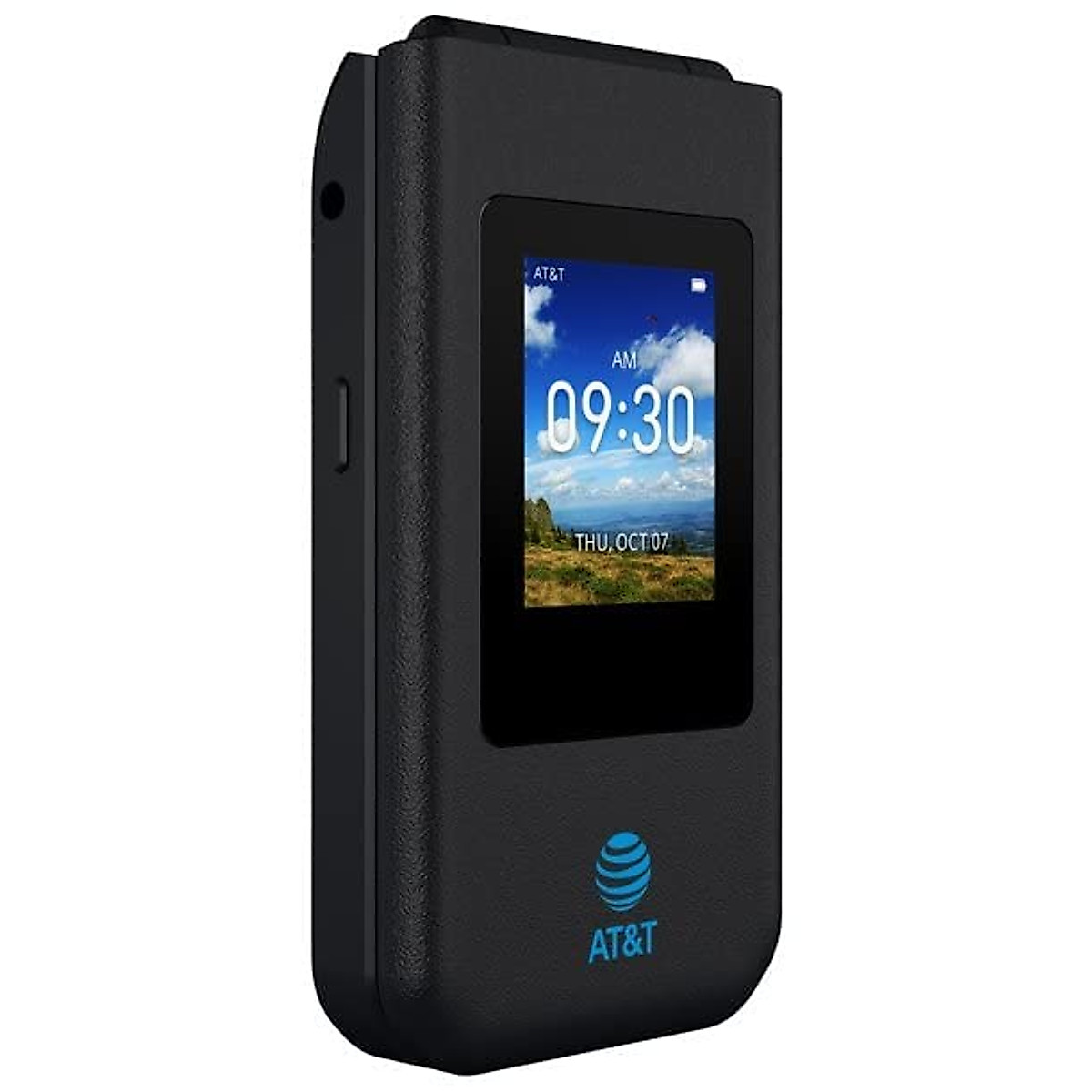 AT&T Cingular Flex 4G LTE Flip Phone ATTEA211101, 4GB, Charcoal, Carrier Locked to AT&T Gray