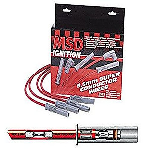32749 Super Conductor Spark Plug Wire Set, 318-360 HEI, for MSD Distributor