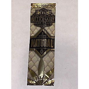 Billionaire Hemp Wraps Variety Pack (16 Wraps) 8 Packs one Each Flavor; OGK Natural Ballin' Blueberry Milli Mango Majestic Grape Sweet Stacks Pink Lemonade Russian Cream