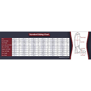 TuffRider Ladies Regal Field Leather Tall Riding Boots with Laces Black Width Wide (Horse Riding Equestrian) Black 8.5 W