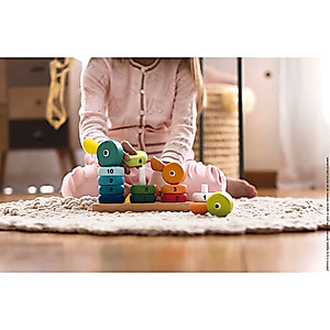 Janod Zigolos Duck Family Stacking Toy – Ages 1+ - J08212