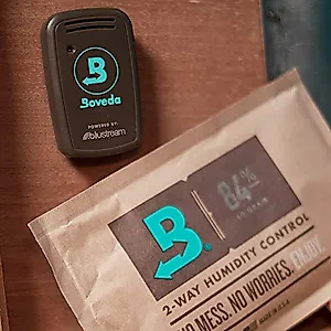 Boveda 84% Two-Way Humidity Control Pack For Seasoning – Season Wood Containers – Size 60 – Single – Individually Wrapped Seasoning Packet