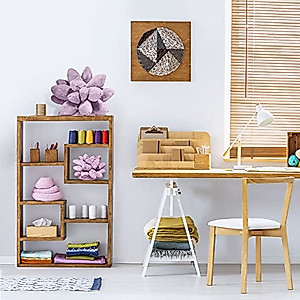 Nenalayo Succulent Pillow, Cute Stuffed Plant Plush Pillows, 3D Succulents Cactus Pillow, Novelty Plush Cushion for Garden Bedroom Home Decor (Purple, 9.8in)