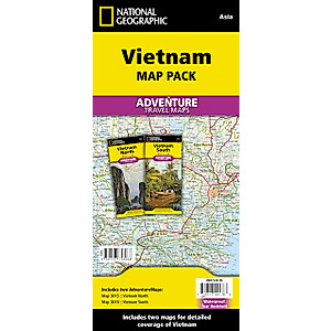 Vietnam [Map Pack Bundle] (National Geographic Adventure Map)