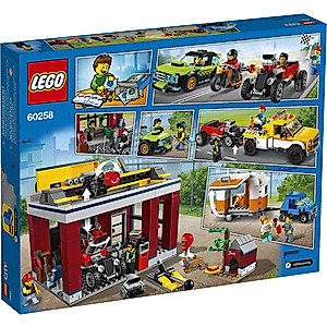 LEGO City Toy Car Garage 60258, Cool Building Set for Kids (897 Pieces)
