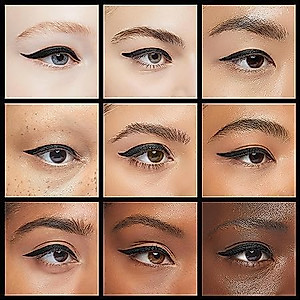 Islamic Brass Surmadani Antique Bottle Hand Pot Women Accessories Eyeliner Kajal Holder Case Vintage Engraved Crafted Wedding Party Without Surma-3.5Inch with Pack of 1 Eyeliner