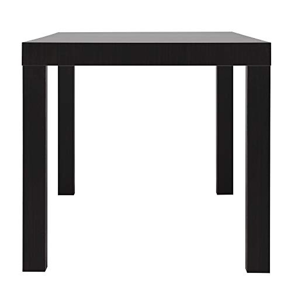 Ameriwood Home Parsons Coffee Table, Espresso, 19 in x 39 in x 18 in (D x W x H)