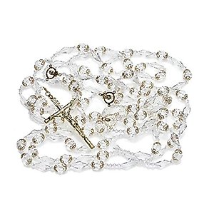 Crowned Mixed Beads Wedding Lazo de Bodas - Lasso de Bodas LAJC 628-G