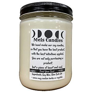 Hyacinth 16 Ounce Jar Candle - All Natural Handmade Soy Candle