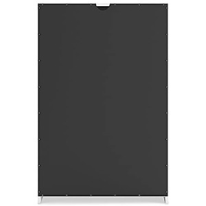 Signature Design by Ashley Flannia Casual 5 Drawer Chest of Drawers with Dovetail Construction and Safety Stop, White