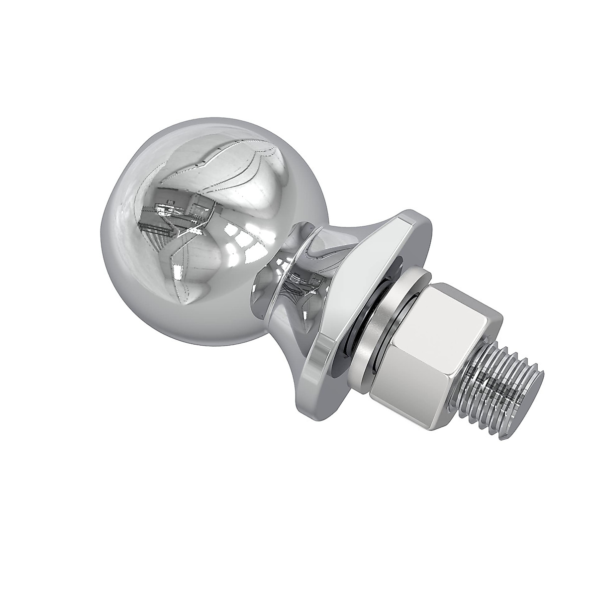 TCE ATRLY2019U Torin 2" Diameter Trailer Hitch Ball: 1.75 Ton (3,500 lb) Capacity