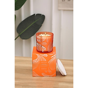Pineapple Tropical Breeze 3 Wick Candle Large - Highly Scented Candle for Home 14.5 oz - Soy Candle - Home Fragrance Candles - Aromatherapy Relaxing Candle - Pineapple Paradise Candle for Men & Women