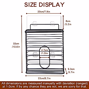 Easy Wall Mount Bag Saver,Plastic Shopping Bags Organizer,Kitchen Storage Organizer Holder or Basket,Grocery Plastic Bag Holder and Dispenser for Plastic Bags