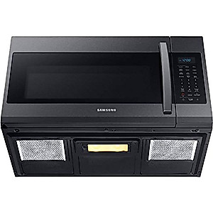 Samsung ME19R7041FG 1.9 Cu.Ft. Black Stainless Over The Range Microwave