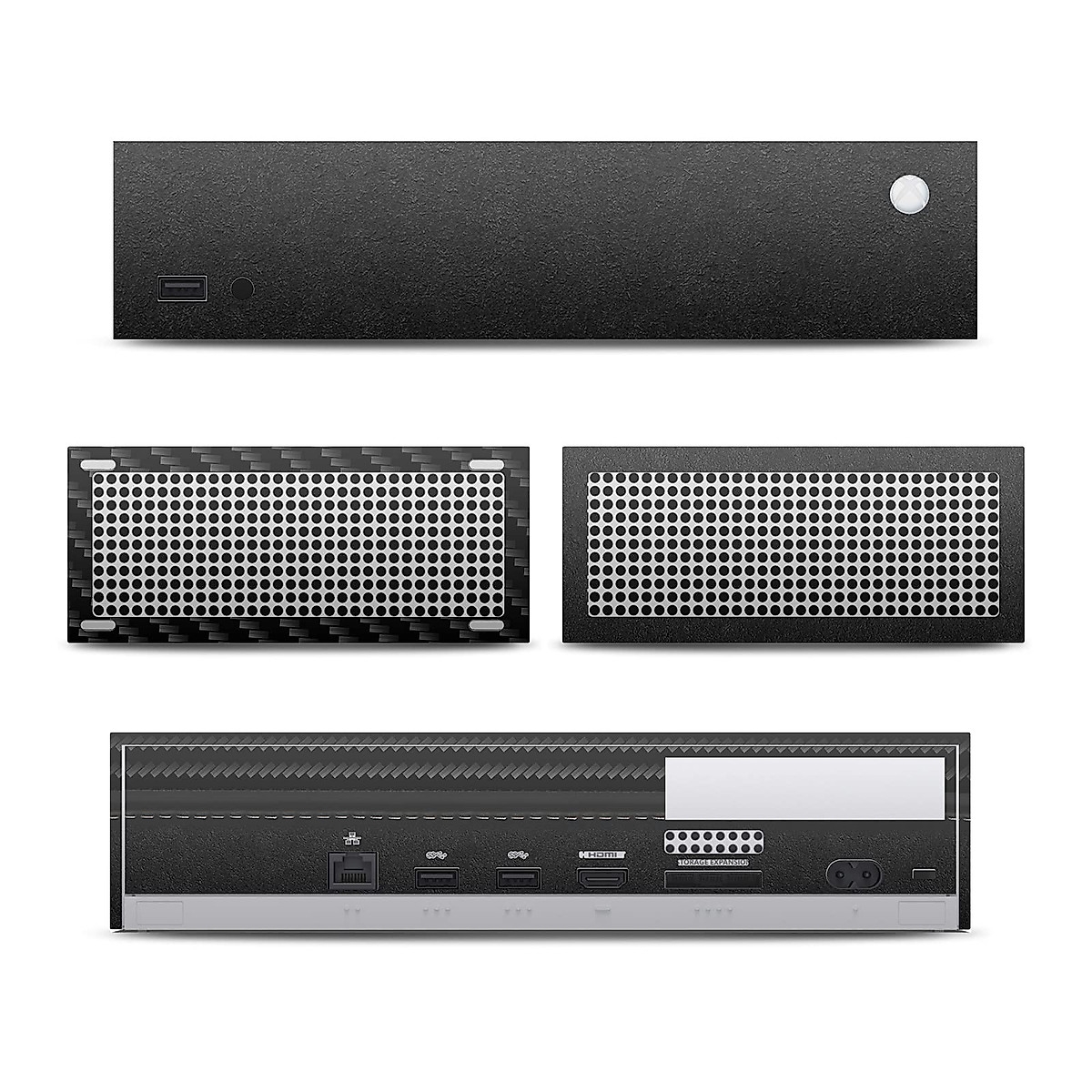 Head Case Designs Officially Licensed Alyn Spiller Leather Art Mix Vinyl Sticker Gaming Skin Case Cover Compatible with Xbox Series S Console