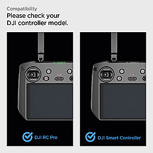 Spigen Tempered Glass Screen Protector [Glas.tR Slim] designed for DJI RC Pro/DJI Smart Controller - 2 Pack