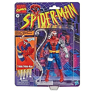 Marvel Legends Retro Vintage Collection 6" Figure Spider-Man & X-Men (Cyborg Spider-Man)
