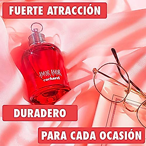Cacharel Amor Amor Eau de Toilette Spray Perfume for Women - Blackcurrant, Lily of the Valley & Vanilla Fragrance
