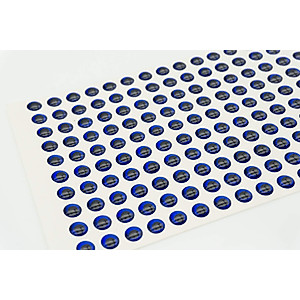 500pcs 5mm Blue 3D Holographic Fishing Lure Eyes 3D Lure Eye 3D Soft Eye 3D Holographic Lure Eye Fly Tying, Jigs, Crafts