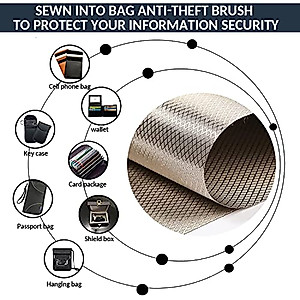 FUDALI Faraday Fabric-EMI RFID Shielding-Block WiFi/RF Anti-Radiation Military Grade for Radiowave Microwave and Radiation Protection Nickel Copper, Blocking Material (3 Yards 43'x108'inch), Brown