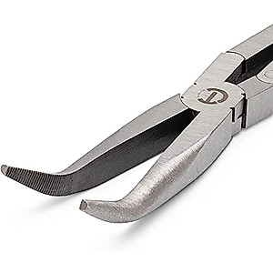 Crescent 2 Piece X2 Straight and Bent Long Nose Dual Material Plier Set - PSX204C , Red