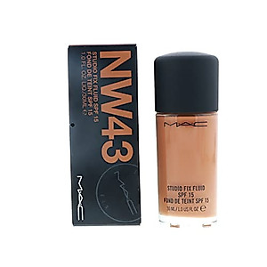 M.A.C. Studio Fix Fluid Foundation SPF 15 Boxed, NW43, 1 Count (A10)