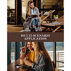 Hiciin Stainless Steel Wine Tumblers with Lid TWO 12oz & Insulated Wine bottle ONE 25oz&Gift Set with well packaged box.Keep water,wine,drinks with warm or cold (Champagne Gold)