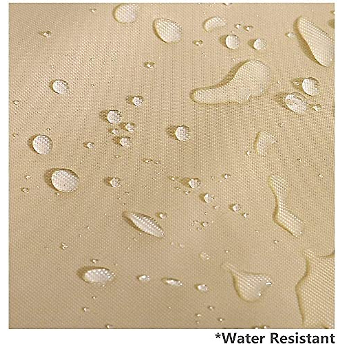 Vanteriam Outdoor Rectangular / Oval Patio Dining Table Cover-Waterproof Large Outdoor Patio Furniture Cover for Dining Table