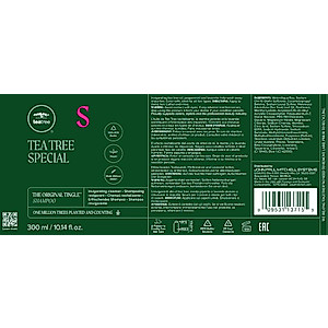 Tea Tree Special Shampoo Deep Cleans, Refreshes Scalp and Tea Tree Special Conditioner, Detangles, Smooths + Softens, For All Hair Types, 10.14 fl oz, Set