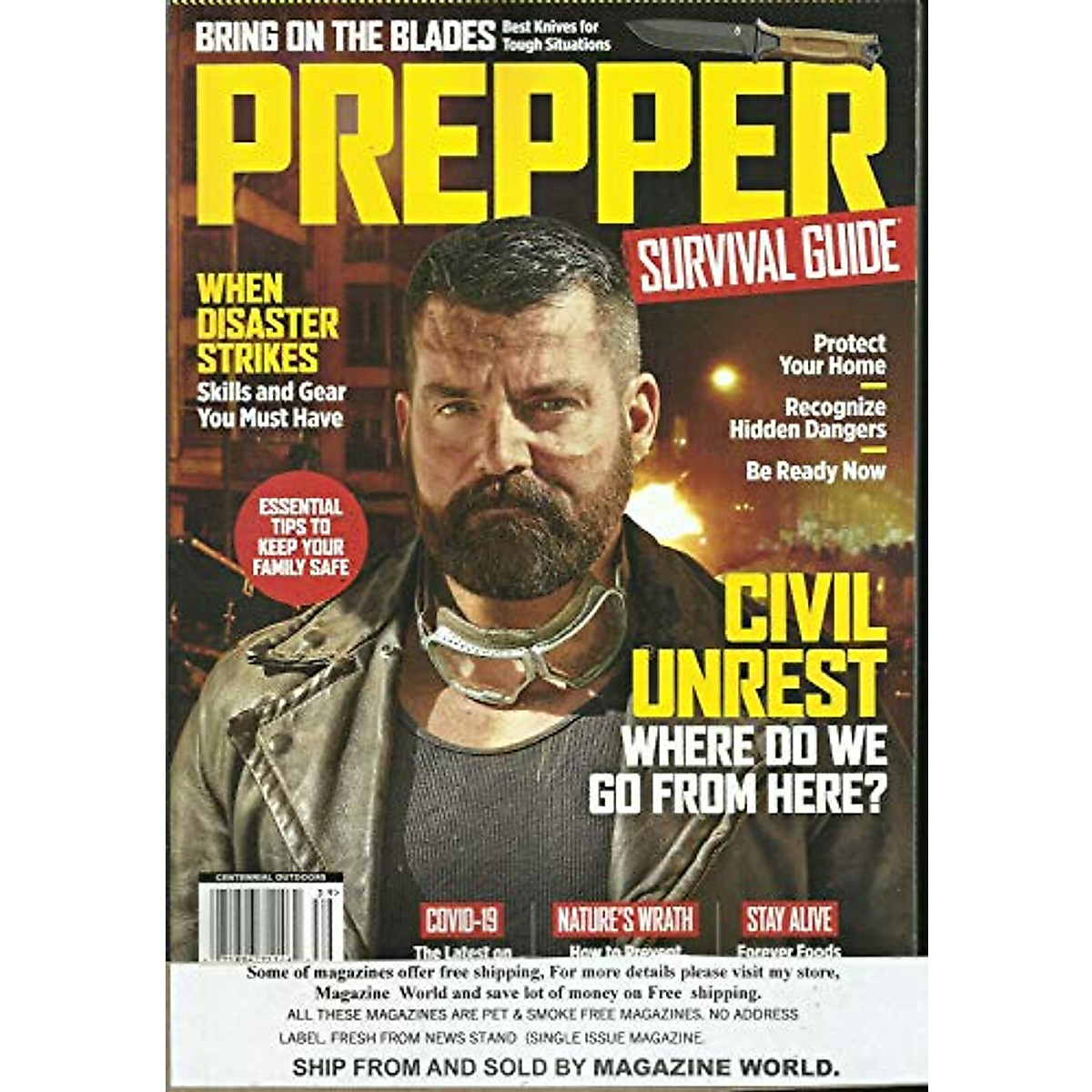 PREPPER SURVIVAL GUIDE MAGAZINE, WHEN DISASTER STRIKES * ISSUE, 2020