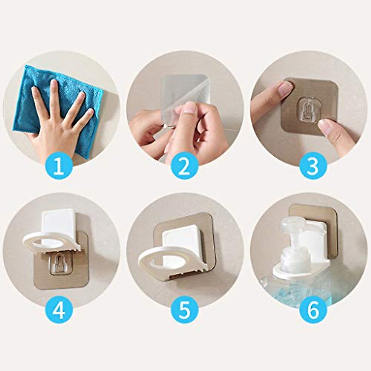 jomgeroz Suction Cup Rack Shower Gel Shampoo Soap Liquid Wall Mount Holder Bathroom Shelf Organizer Hook bathroom shelf unit wall mounted