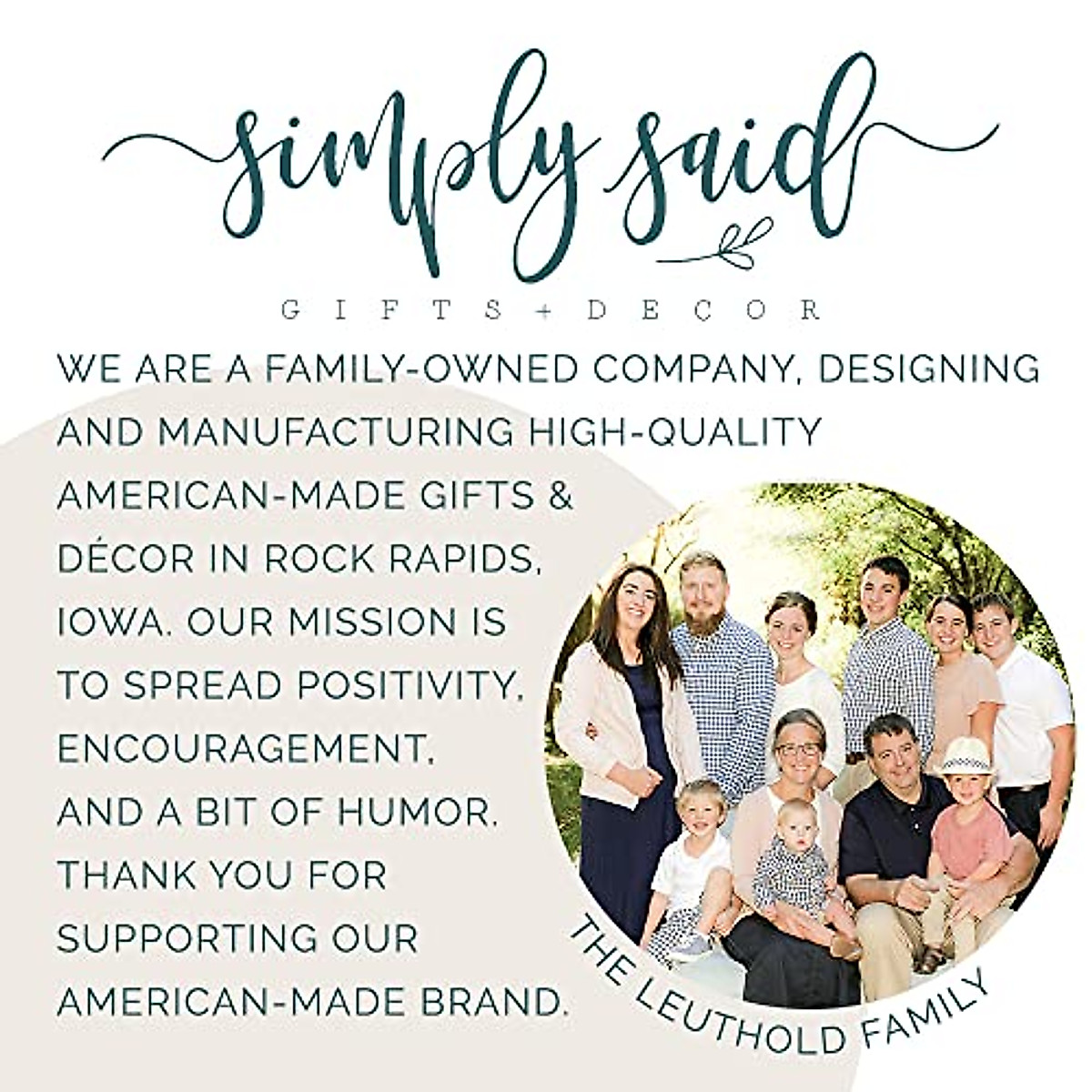 Simply Said Small Talk Square – “A Friend is God's Way of Proving He Doesn't Want Us to Walk Alone ” – Heartwarming Message About Friendship - Real Wood Sign – Hand Crafted In USA