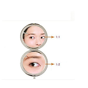 SILLY OBSESSIONS Hello Beautiful Engraved Vanity Magnifying Compact Mirror/Makeup Mirror. Gift for Girlfriend, Wife, Daughter, Sister, Braid, Bridesmaids on Wedding, Braidal Shower, Birthday(6)