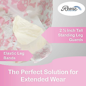 Rearz - Limited Edition - Pink Rebel - Adult Diaper (Sample 2 Pack) (Large)