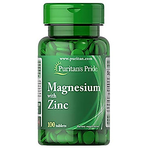 Puritan's Pride Magnesium with Zinc