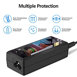 for HP Monitor VH240A Power Cord 19V AC Adapter for HP 1KL30AA#ABA 1KL30AA#ABB 23.8" Full HD FHD IPS LCD Backlight Monitor TDK Life on Record Trek 360 TPV ADPC1938EX Sharp LL-S201A Power Supply