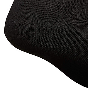 adidas Men's Athletic Cushioned No Show Socks with Arch Compression for a Secure fit (6-Pair), Black/Aluminum 2, X-Large