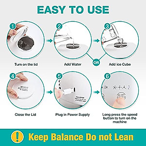 Portable Air Conditioner Fan 4 in1- Desktop Cooling fan with 4 Wind Speed & 2 Spray Modes, 7 Colors LED Light & 2-8H Timer, 700ml Large Watertank High-Efficiency Cooling Fan for Room Office Bedroom Couch Dining Table, Portable USB Power Bank Notebook Powe