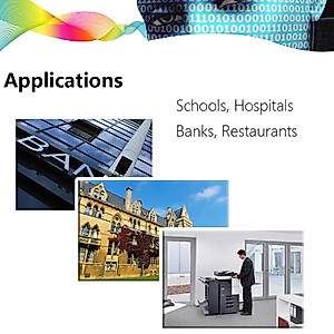 14A Black Toner Cartridge Compatible for HP Laserjet Enterprise MFP 700 M712 M712n M725 M725dn M712dn M725f M725z M712xh 14X CF214X High-Yield CF214A Black x2