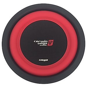 CERWIN-VEGA! Vega Series 10" 400W RMS 2-Ohm DVC High-Performance Subwoofer - Powerful Car Audio System Subwoofer, Deep Bass, Easy Installation, Durable Design for Enhanced Car Audio V102DV2