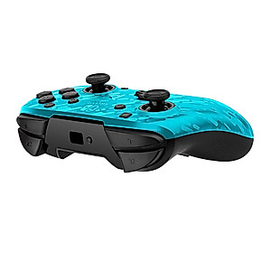 PDP REMATCH Enhanced Wireless Licensed Nintendo Switch Pro Controller, Switch Lite/OLED Compatible, Customizable Buttons/Joysticks, Motion Sensing (Blue Camo)
