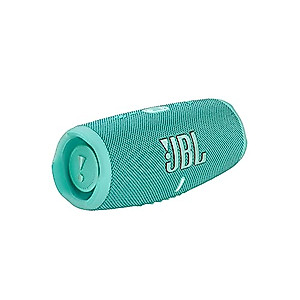 JBL CHARGE 5 - Portable Bluetooth Speaker with IP67 Waterproof and USB Charge out - Teal (Renewed)