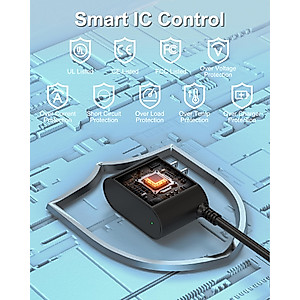 Replacment for Schwinn Power Adapter Compatible with Schwinn 230 270 470 430 420 240 220 130 A10 A20 A40 Bike Exercise Elliptical Recumbent Upright Trainer Power Cord 9V AC Adapter 6.5FT